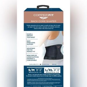 Copper Fit | Accessories | Copper Fit Core Shaper Black | Poshmark